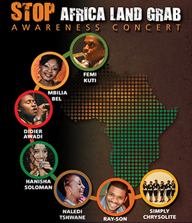 STOP Africa Land Grab Concert2001 | AFRO American Newspapers