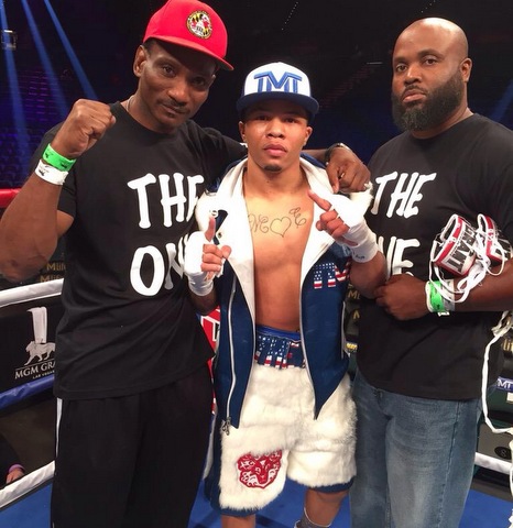 Gervonta "Tank" Davis Reps for Baltimore in Mayweather Undercard ...