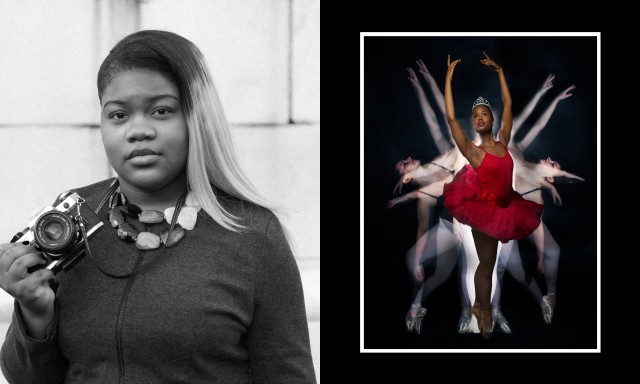 Photographer Keara Wilson and Red Tutu | AFRO American Newspapers