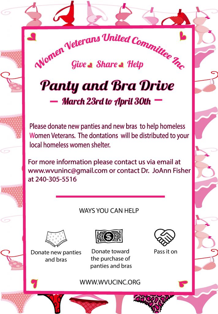 Bra and Panty Drive | AFRO American Newspapers