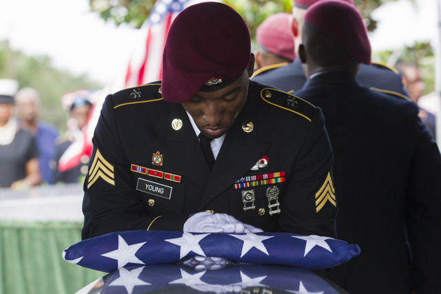 APTOPIX Trump Fallen Soldier Funeral | AFRO American Newspapers