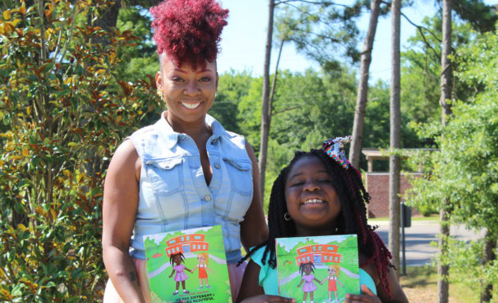 Dee Edwards and her 7-year-old daughter Aubrey. (Courtesy of Black ...