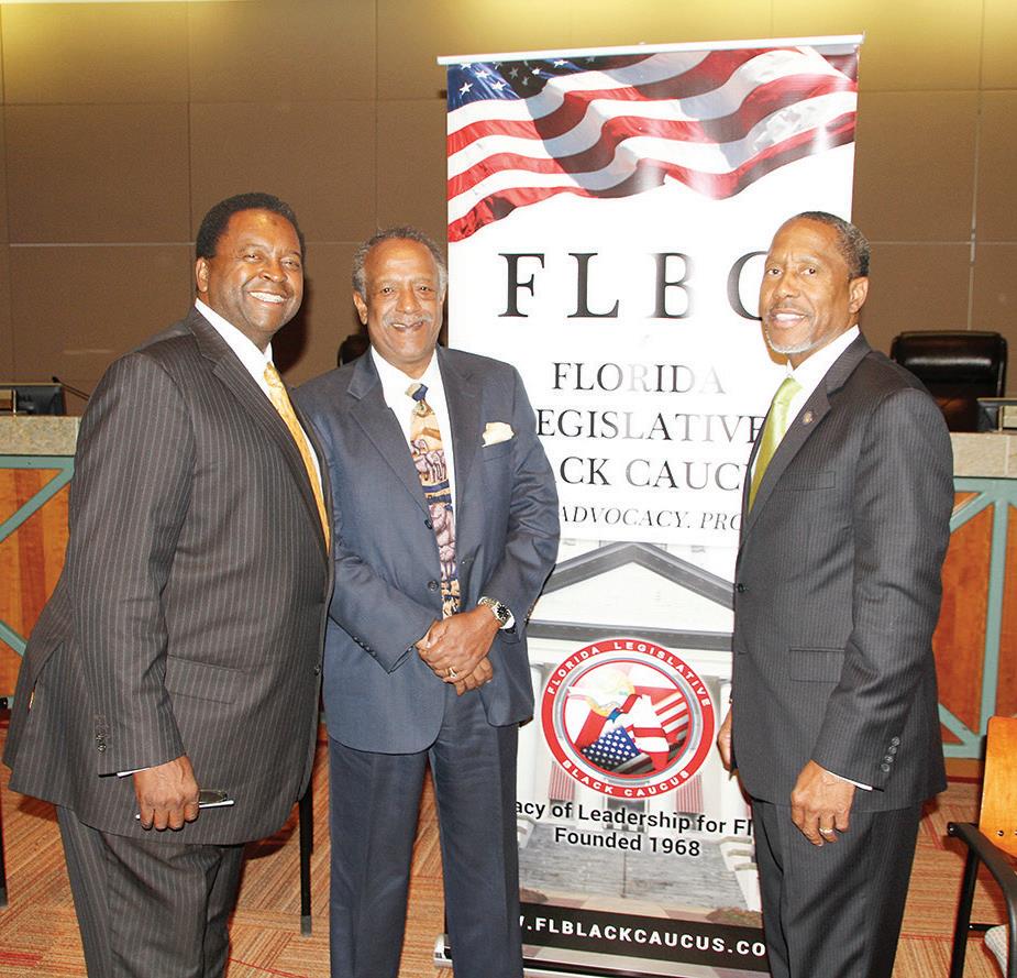 Senators-Perry-Thurston-and-Darryl-Rouson-flank-Gantt | AFRO American ...