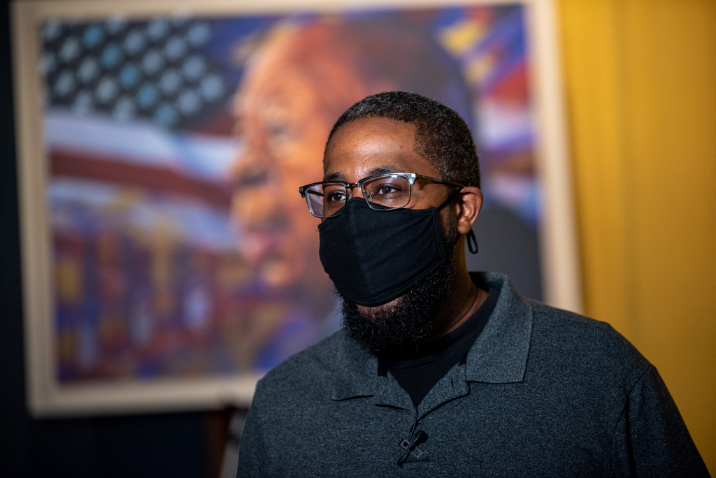 Christopher Batten, Artist & Educator, Cumming Portrait Artist | AFRO ...