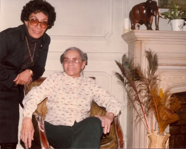 Frances L. Murphy, II with Aunt Marie Murphy (wife of John H. Murphy ...