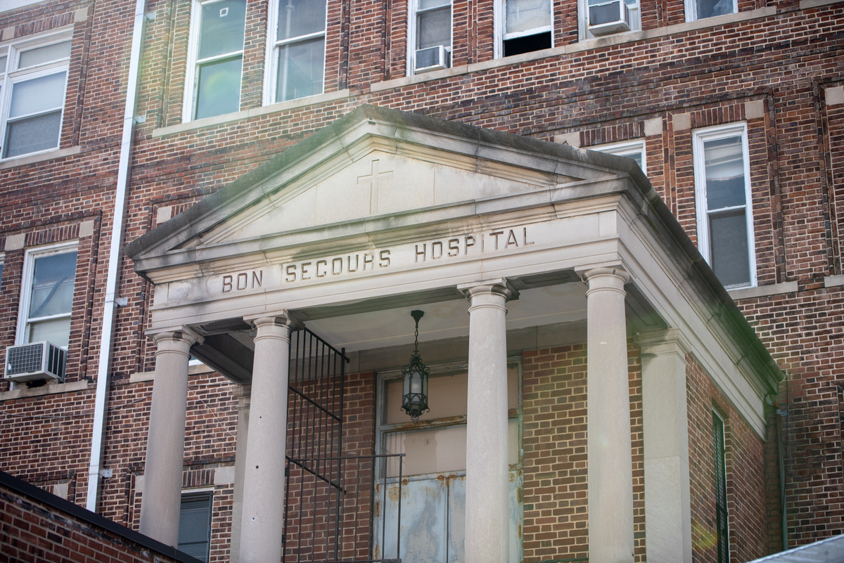 Original Bon Secours Hospital Entrance -001 | AFRO American Newspapers