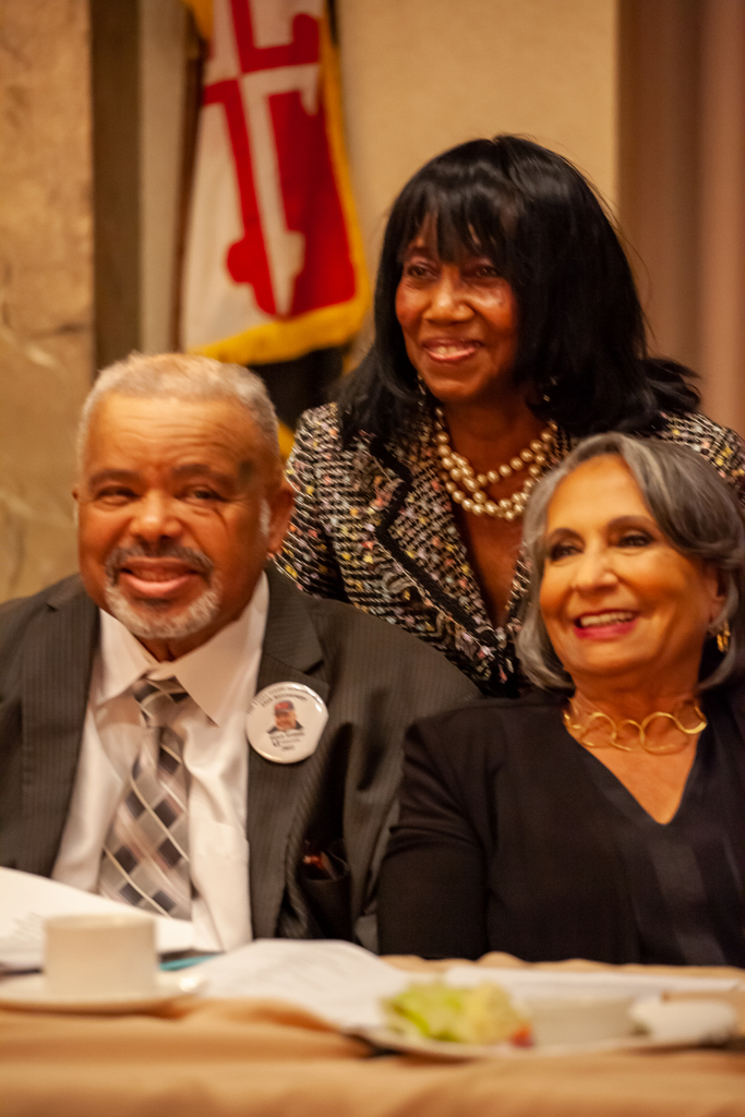 Larry Young, Redmond and Cathy Hughes | AFRO American Newspapers