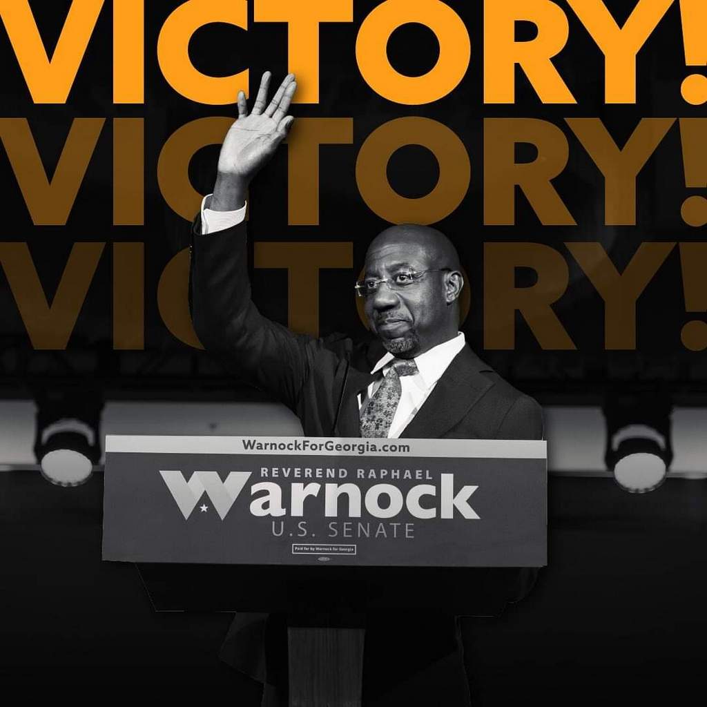Warnock clenches a victory in Georgia U.S. Senate race | AFRO American ...