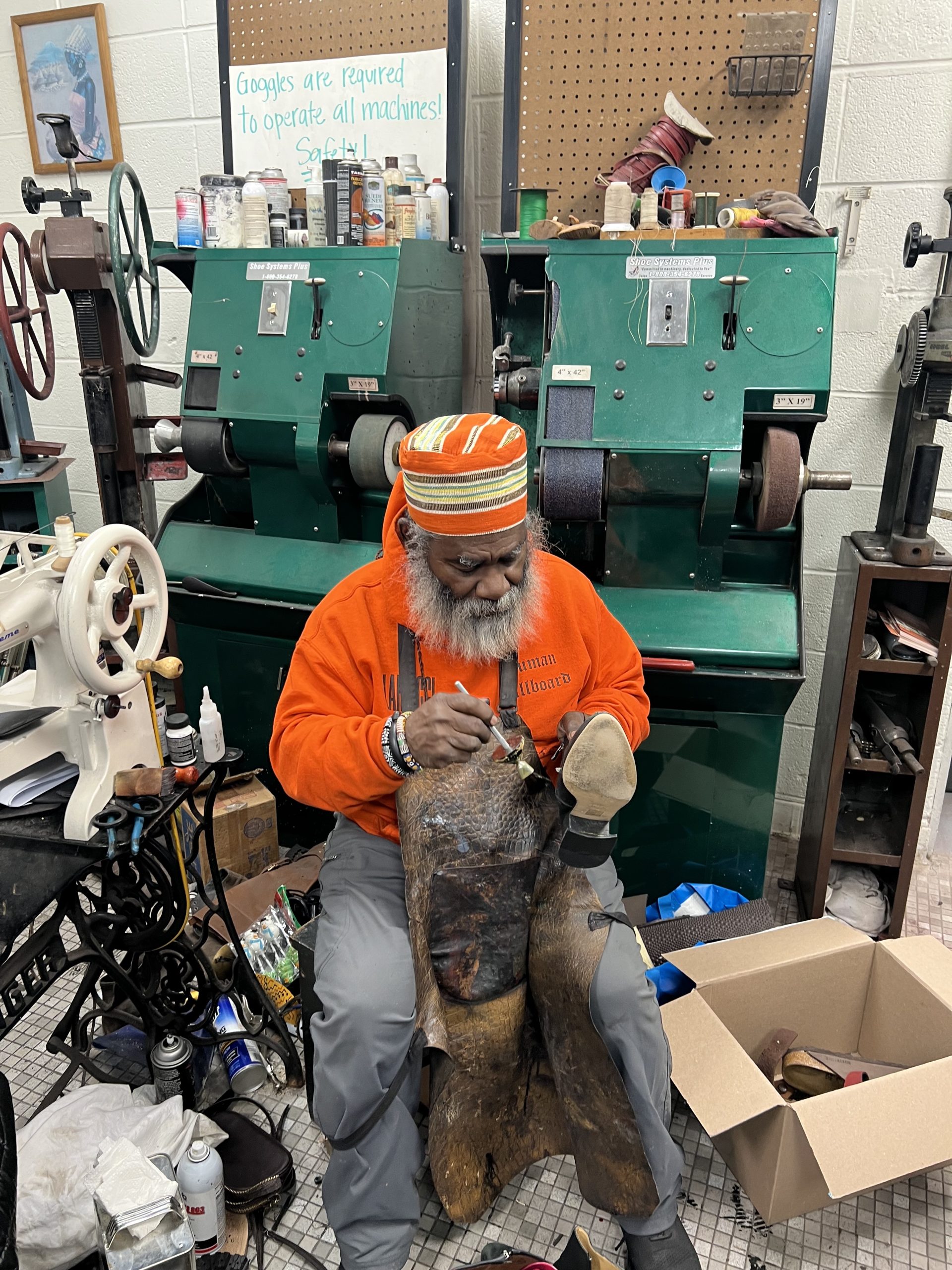 AFRO spotlight on Black excellence: Peter Bug Shoe Academy, fixing ...