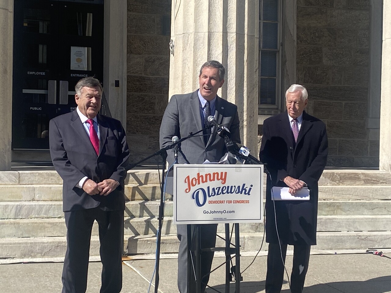 Reps. Dutch Ruppersberger and Steny Hoyer endorse Johnny Olszewski for ...