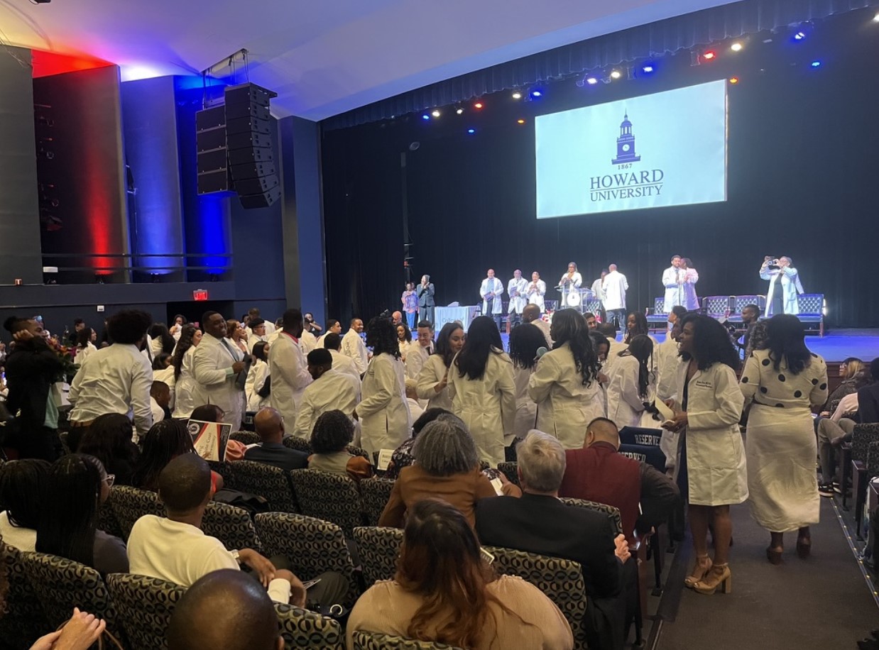 Howard University hosts 23rd annual Long White Coat Ceremony | AFRO ...